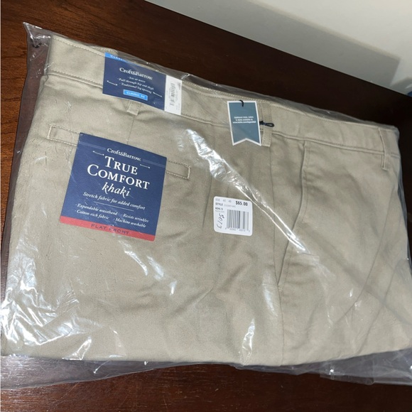 croft & barrow | Pants | New Mens Croft Barrow Premium No Iron Pleated ...